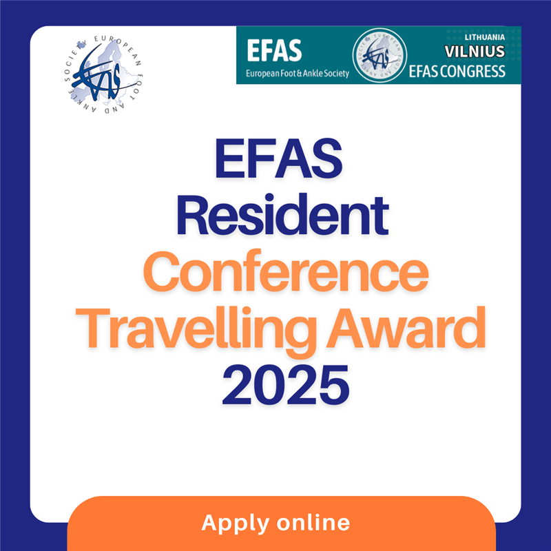 EFAS Resident Conference Traveling Award 2025 - EFAS - EFAS > News