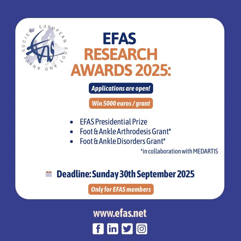 EFAS Research Grants and Prizes – Vilnius Congress 2025 - EFAS - EFAS > News